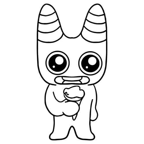 Раскраски Банбан распечатать | Гарден оф Банбан