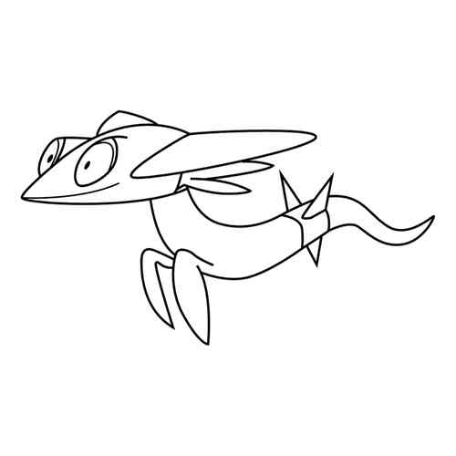 Раскраска Покемон Дредно #0834 распечатать или скачать