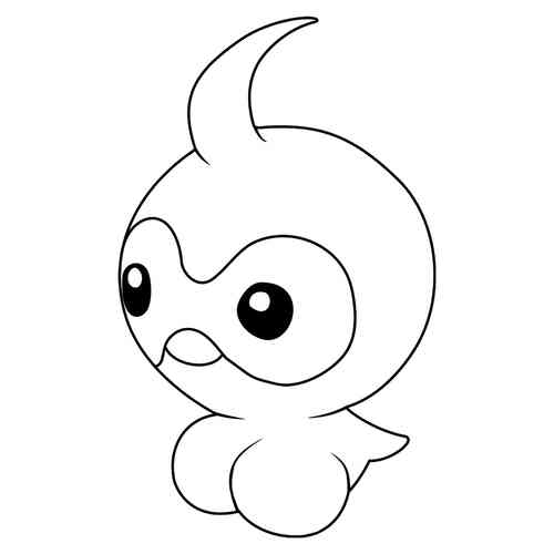 Раскраска Покемон Каскун #0268 распечатать или скачать