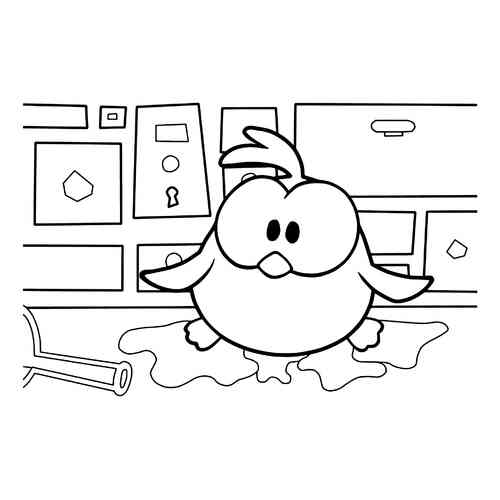 Раскраски Ам Ням | распечатать Ам Няма