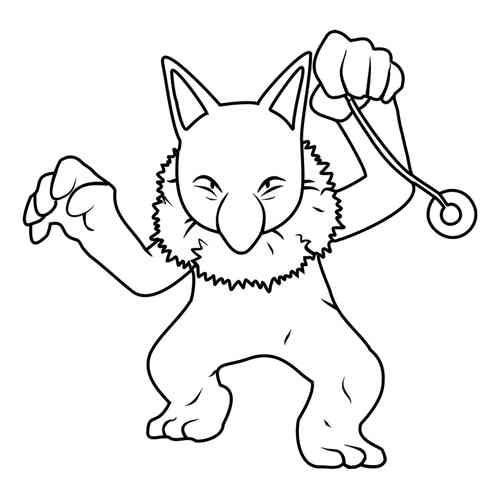 Раскраска Покемон Випинбелл #0070 распечатать или скачать