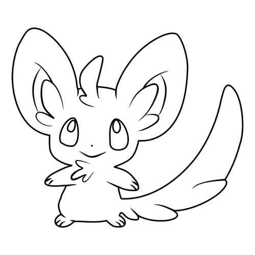 Раскраска Покемон Патрат #0504 распечатать или скачать
