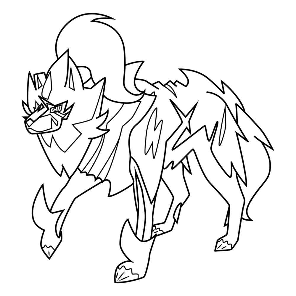 Раскраска Легендарный покемон Замазента #0889 распечатать или скачать