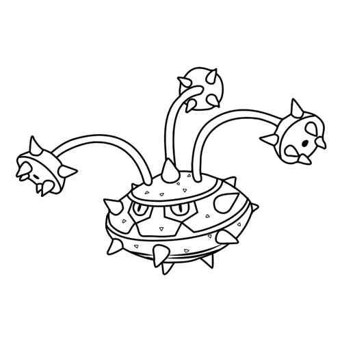 Раскраска Покемон Фриллиш #0592 распечатать или скачать