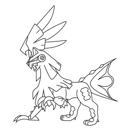 Раскраска Покемон Тип Ноль #0772 распечатать или скачать
