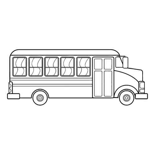 Раскраски Автобусы | распечатать, много раскрасок автобусов