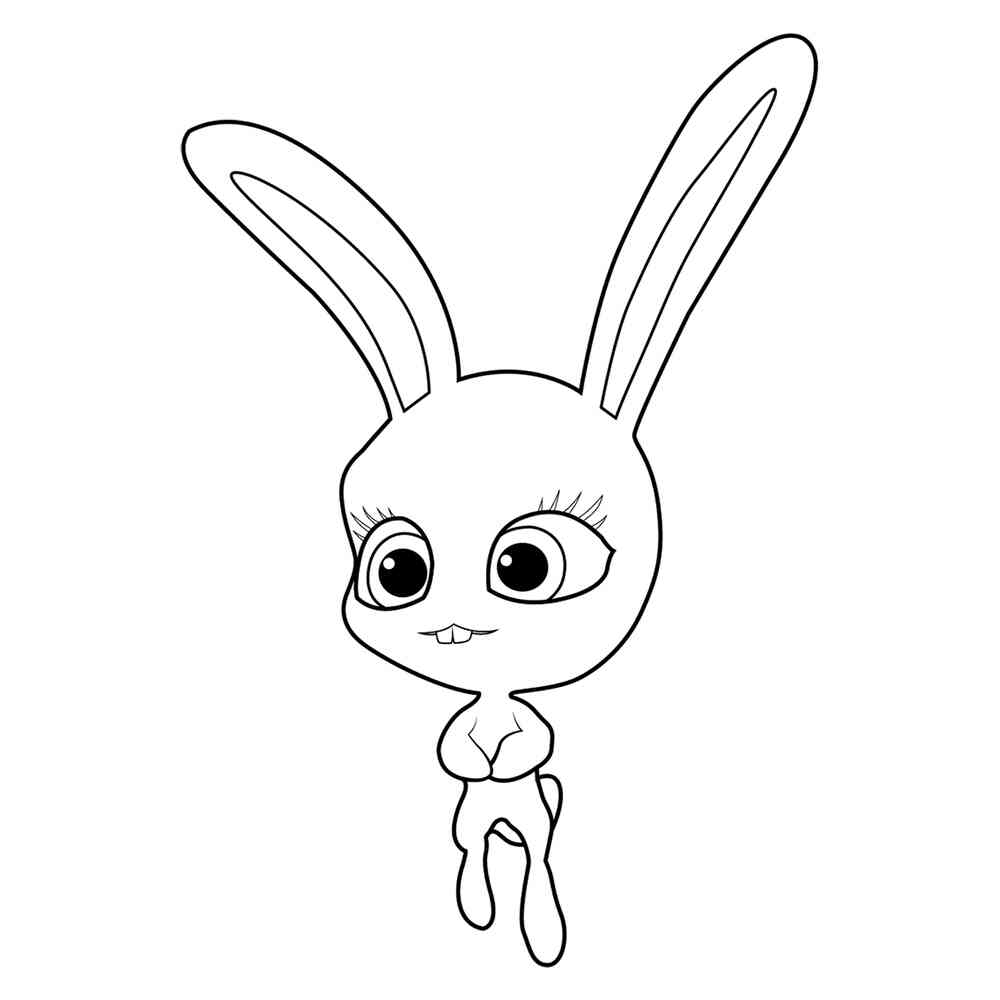 Раскраска Флафф — квами эволюции распечатать или скачать