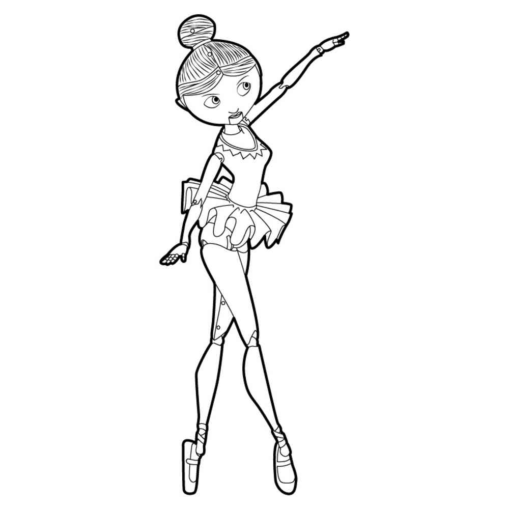 Раскраска Клара распечатать или скачать