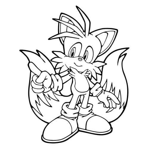 Раскраски Соник | Sonic распечатать