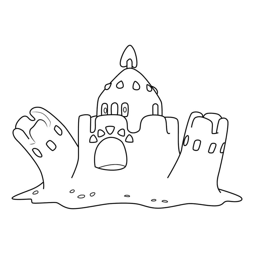 Раскраска Покемон Палоссэнд #0770 распечатать или скачать