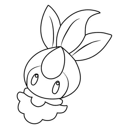 Раскраска Покемон Пигнайт #0499 распечатать или скачать
