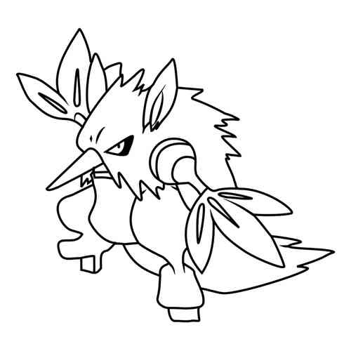 Раскраска Покемон Шелгон #0372 распечатать или скачать