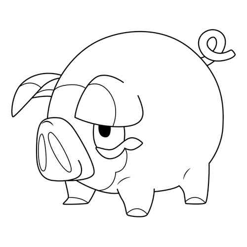 Раскраска Покемон Крокалор #0910 распечатать или скачать