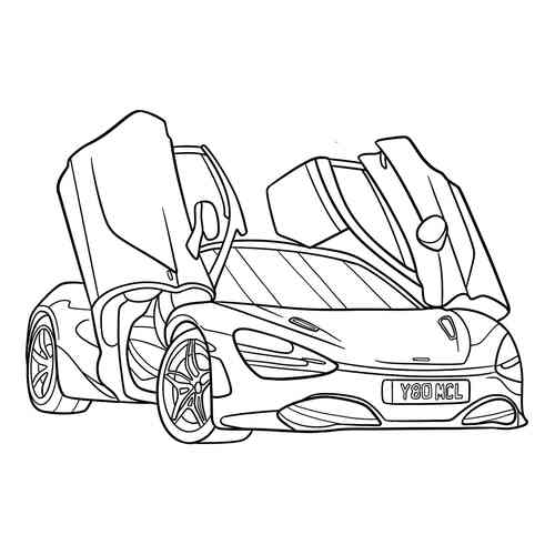 Раскраски Гоночные и спортивные машины | распечатать раскраски гоночных ...