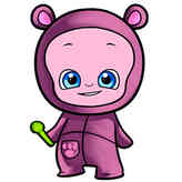 Как нарисовать малыша Вуву