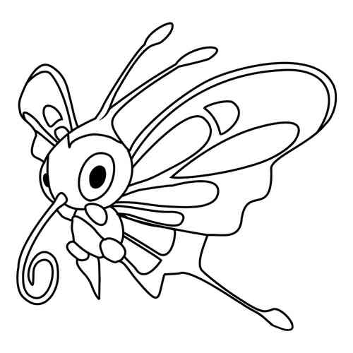 Раскраска Покемон Брилум #0286 распечатать или скачать