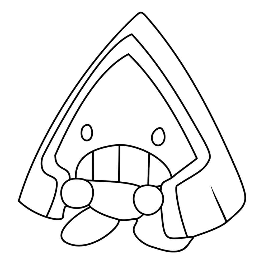 Раскраска Покемон Снорант #0361 распечатать или скачать