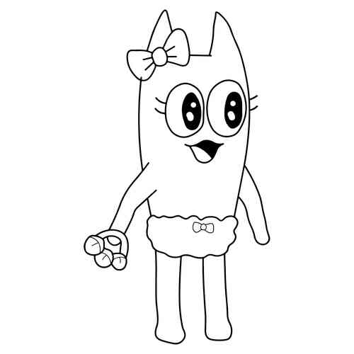 Раскраски Банбан распечатать | Гарден оф Банбан