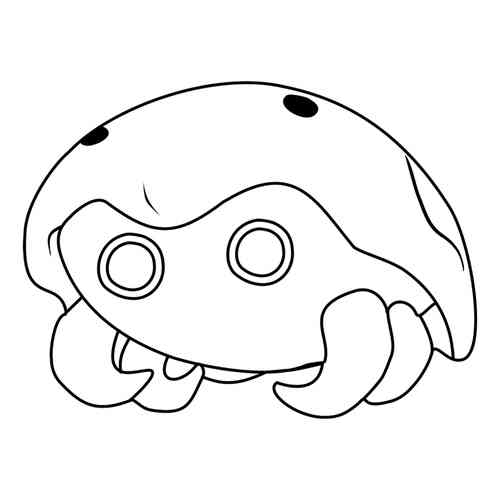 Раскраска Покемон Зубат #0041 распечатать или скачать