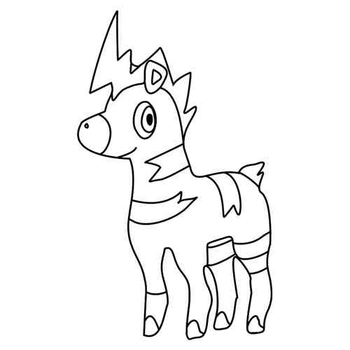 Раскраска Покемон Болдор #0525 распечатать или скачать