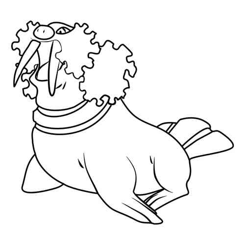 Раскраска Покемон Вигорот #0288 распечатать или скачать