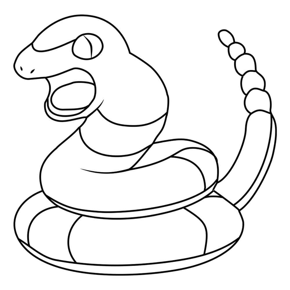 Раскраска Покемон Эканс #0023 распечатать или скачать