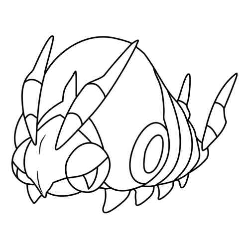 Раскраска Покемон Ватчхог #0505 распечатать или скачать