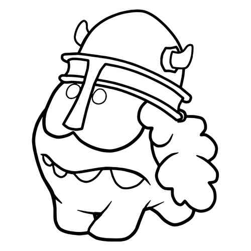 Раскраски Ам Ням | распечатать Ам Няма