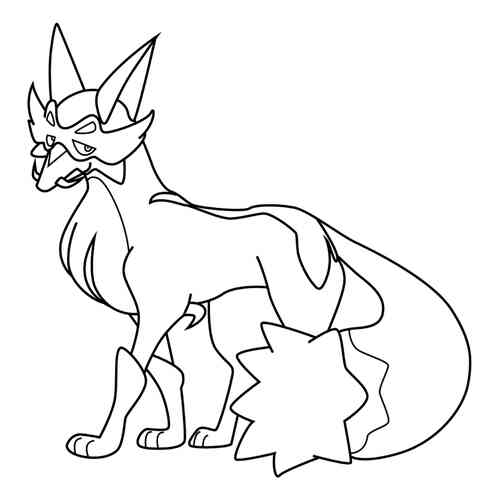 Раскраска Покемон Тваки #0811 распечатать или скачать