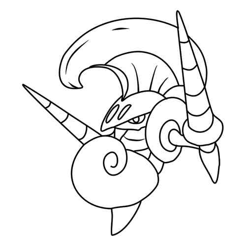 Раскраска Легендарный покемон Зекром #0644 распечатать или скачать