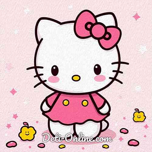 Раскраски Хелло Китти (Hello Kitty)