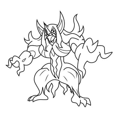 Раскраска Покемон Дабвул #0832 распечатать или скачать