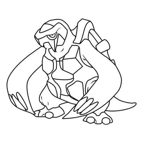 Раскраска Покемон Каррабласт #0588 распечатать или скачать