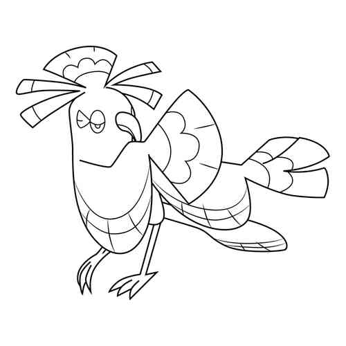 Раскраска Покемон Палоссэнд #0770 распечатать или скачать