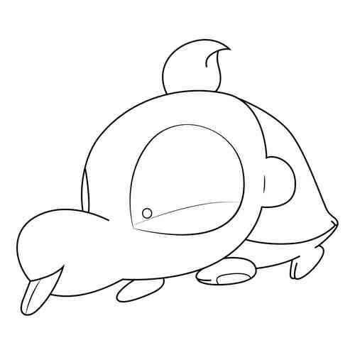 Раскраска Покемон Чи-Ю #1004 распечатать или скачать