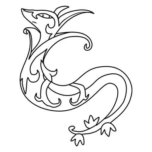 Раскраска Покемон Сигилиф #0561 распечатать или скачать