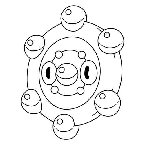 Раскраска Покемон Буизель #0418 распечатать или скачать