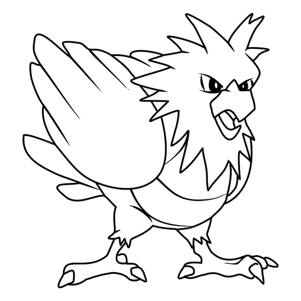 Раскраска Покемон Спироу #0021 распечатать или скачать