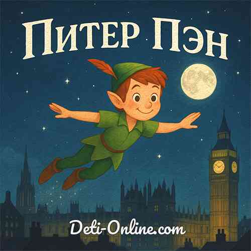Сказка Питер Пэн | читать, Барри Джеймс