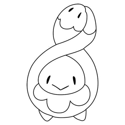 Раскраска Покемон Банири #0427 распечатать или скачать