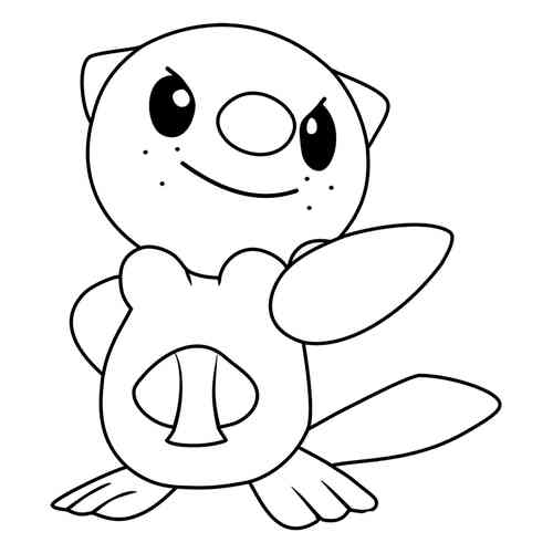 Раскраска Легендарный покемон Виризион #0640 распечатать или скачать