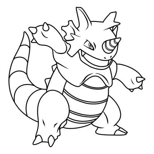 Раскраска Покемон Пиджеотто #0017 распечатать или скачать