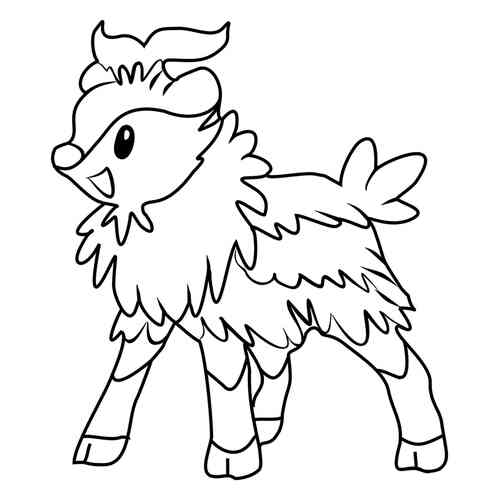 Раскраска Покемон Скаттербаг #0664 распечатать или скачать