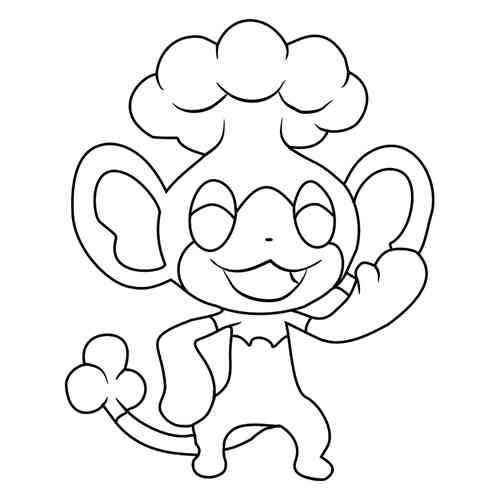 Раскраска Покемон Палпитоад #0536 распечатать или скачать