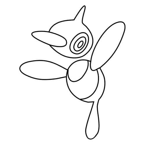 Раскраска Покемон Принплап #0394 распечатать или скачать