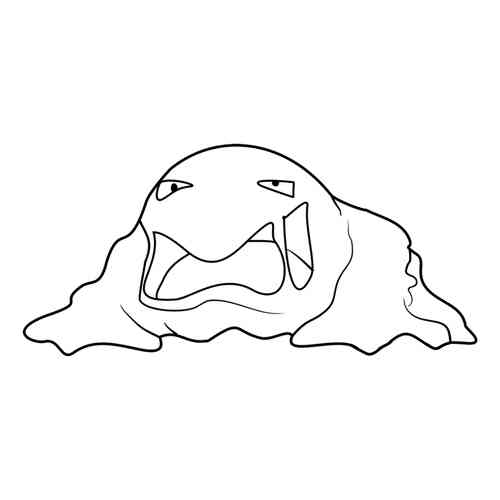 Раскраска Покемон Манки #0056 распечатать или скачать